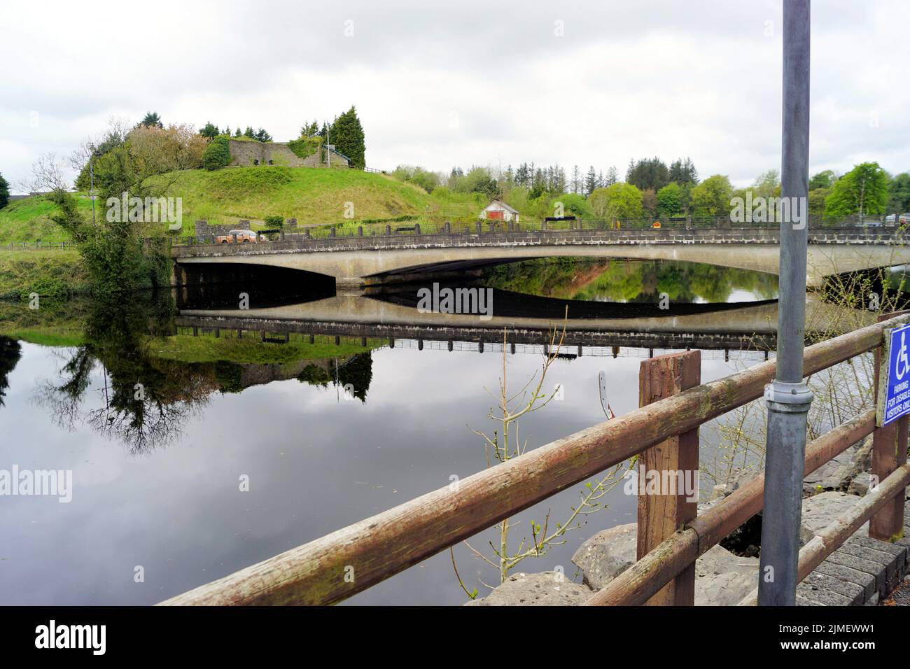 The River Erne at Belleek Stock Photo - Alamy