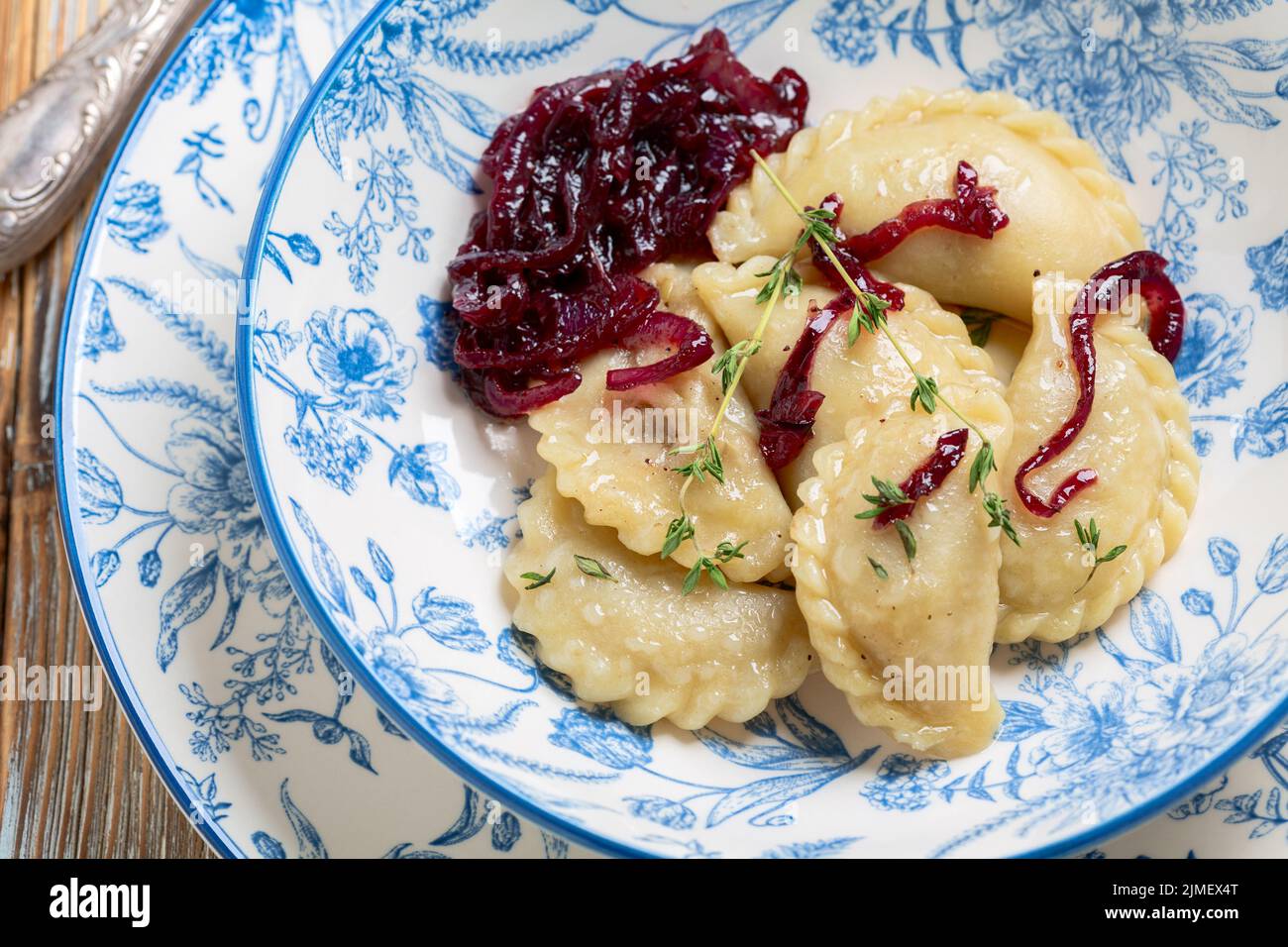Homemade fresh boiled dumplings hi-res stock photography and images - Alamy