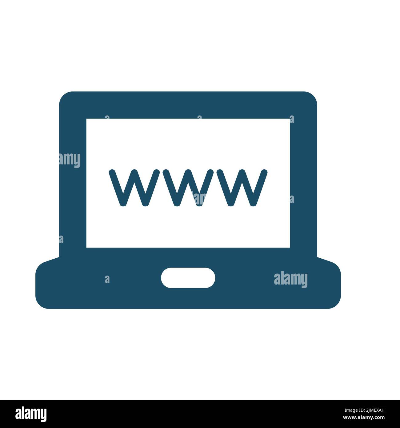 High quality dark blue flat internet connection icon. Pictogram, icon ...