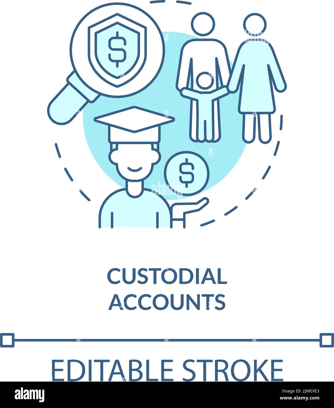 Student bank accounts Stock Vector Images - Alamy