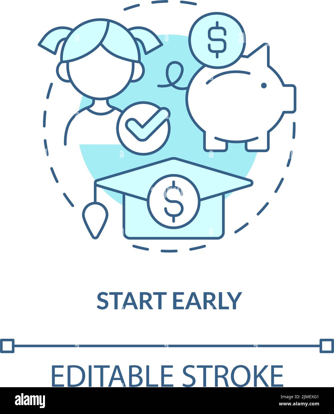 Start early Cut Out Stock Images & Pictures - Alamy