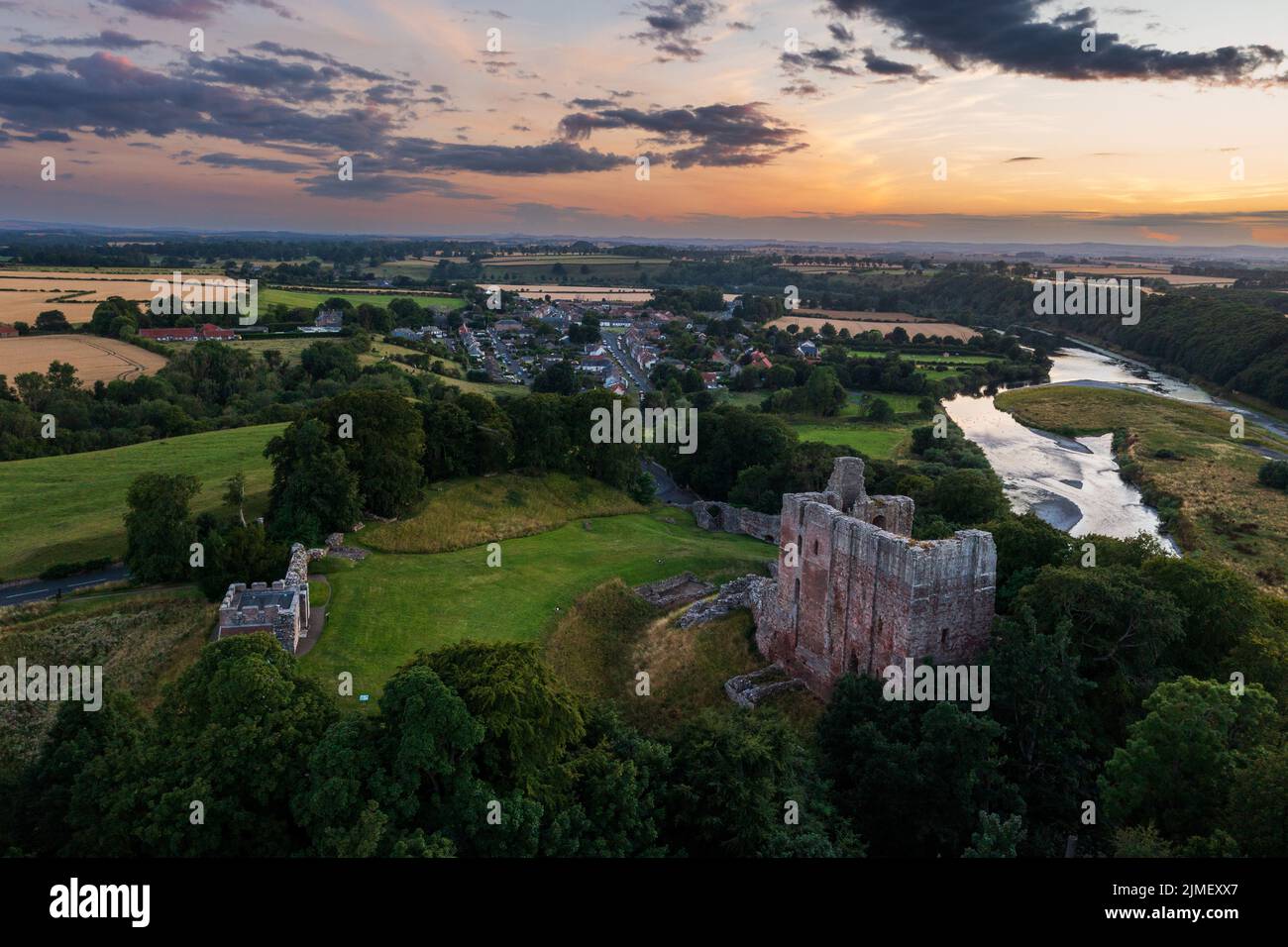Norham Castle one of the most important of the Border castles was built ...