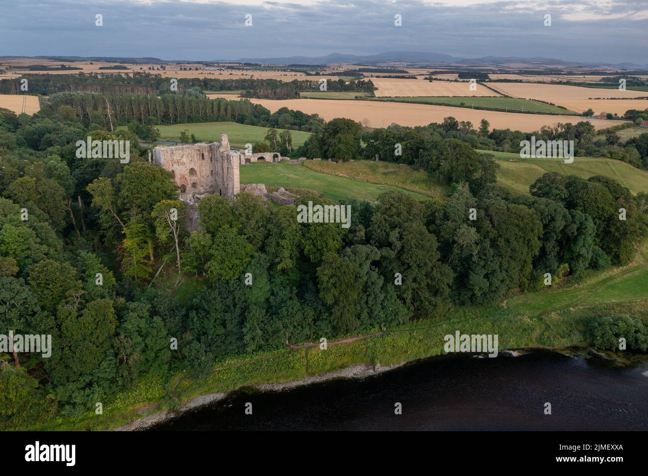 Norham Castle one of the most important of the Border castles was built ...
