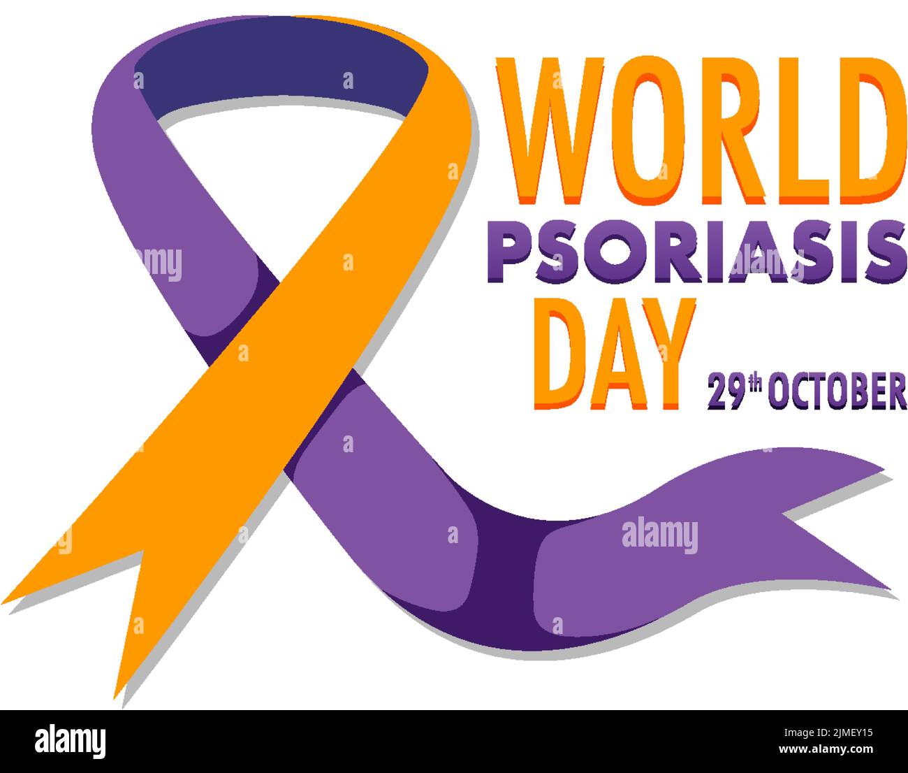 World Psoriasis Day Banner Design illustration Stock Vector Image & Art ...