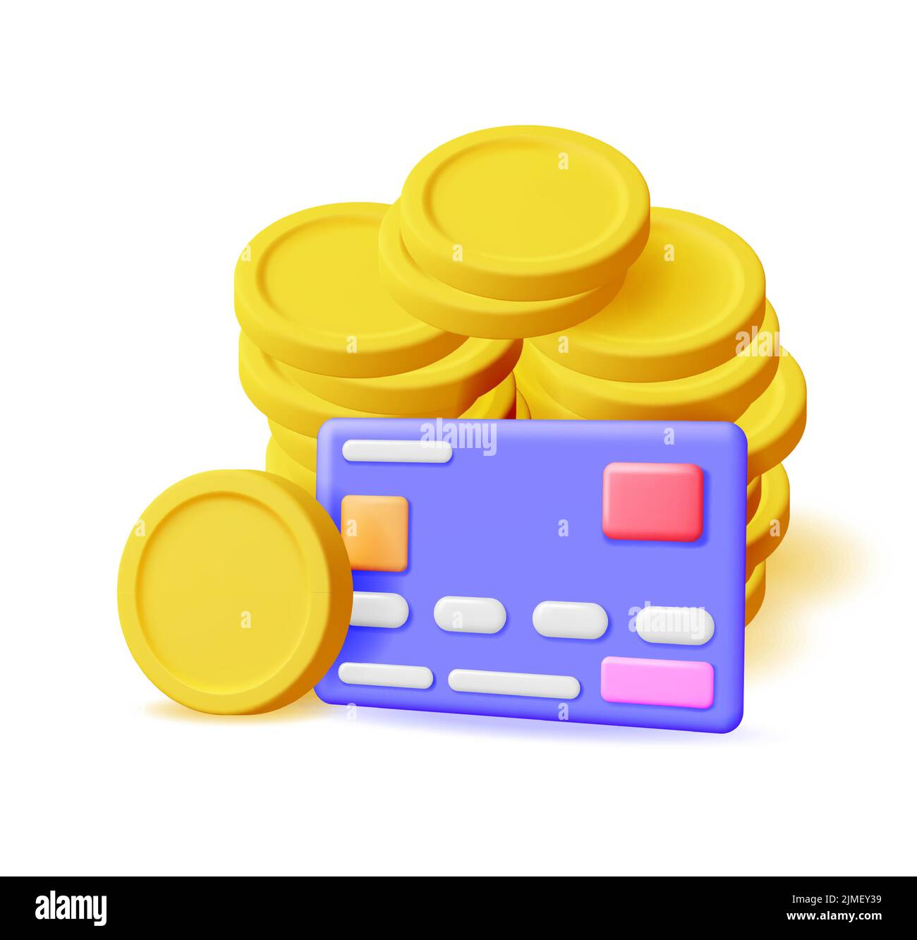 Bank card pile Stock Vector Images - Alamy