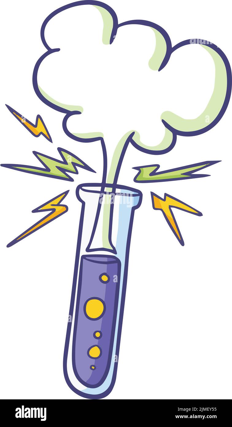 Chemical Explosion In Test Tube
