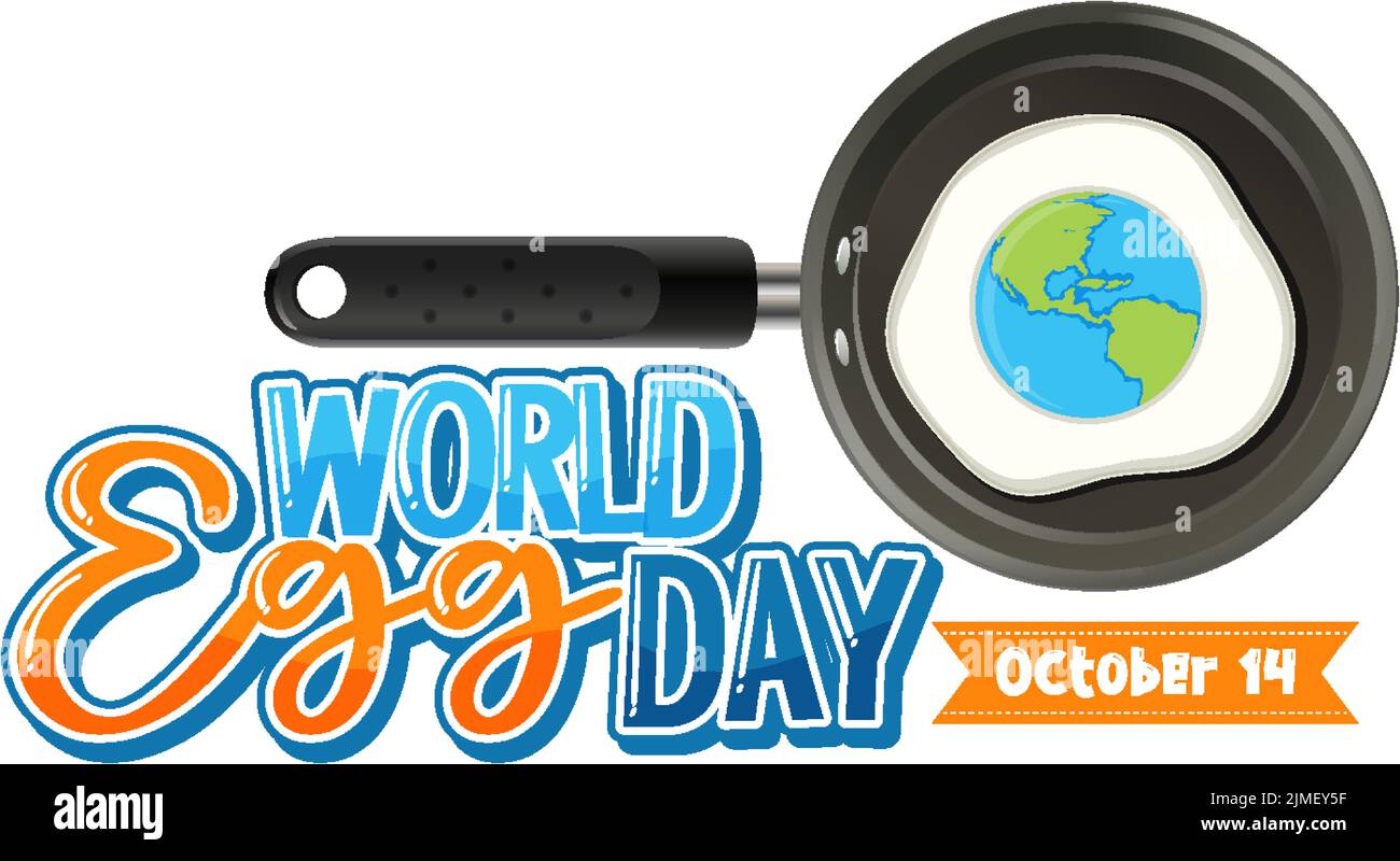 World Egg Day Poster illustration Stock Vector Image & Art - Alamy