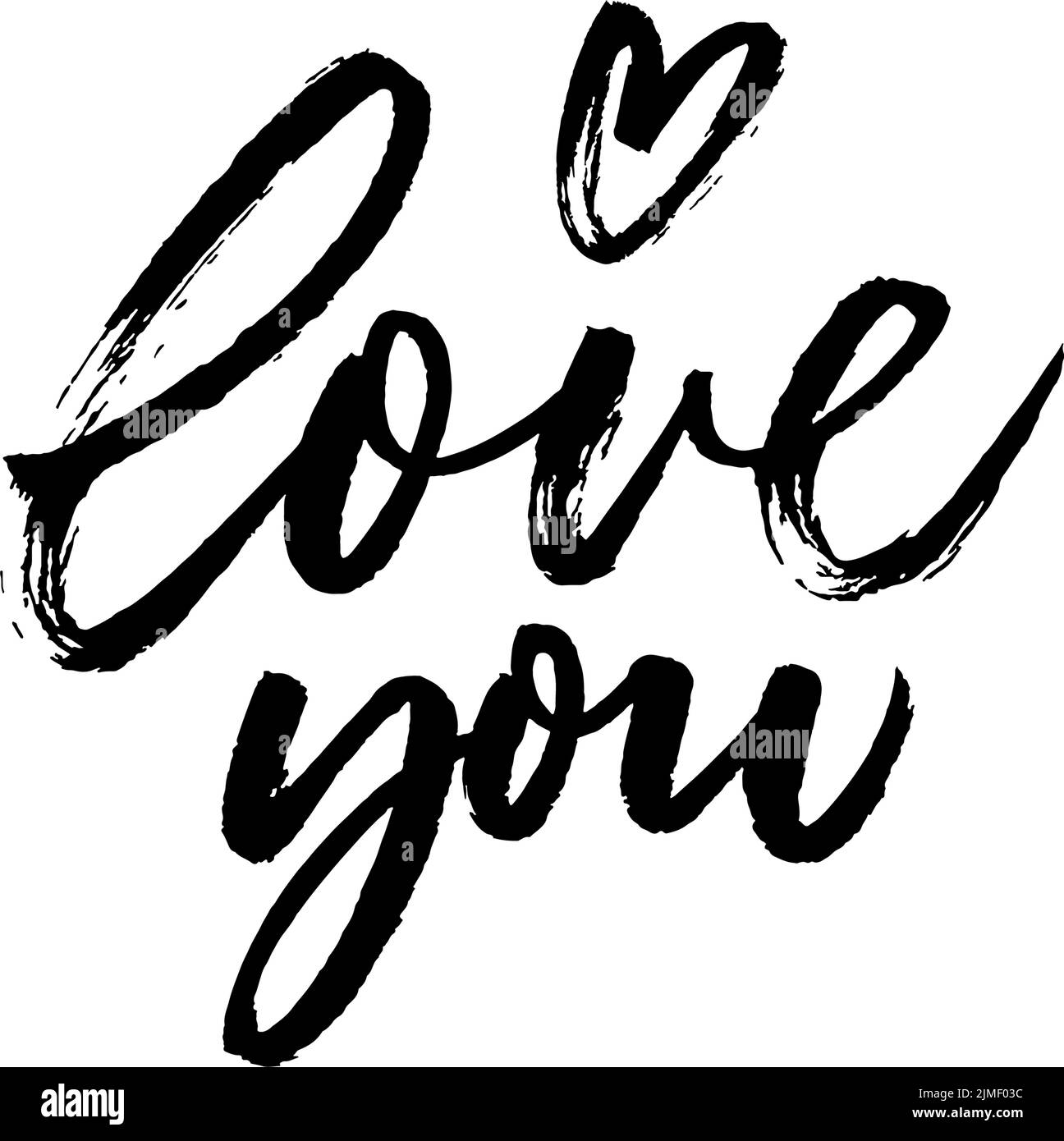Handwritten love word on Stock Vector Images - Alamy