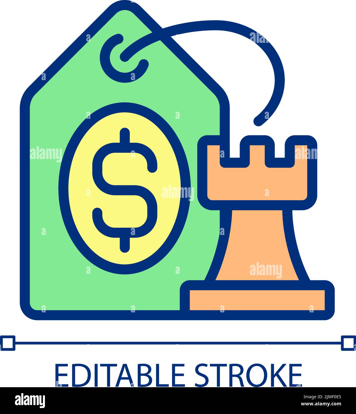 Digital pricing Stock Vector Images - Alamy