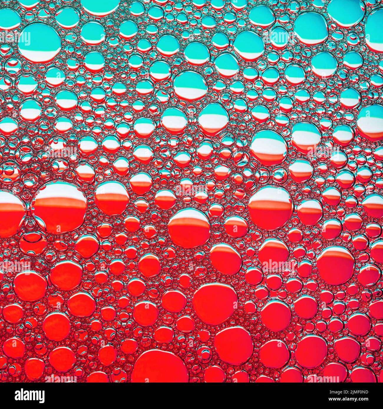Colorful Real Bubbles