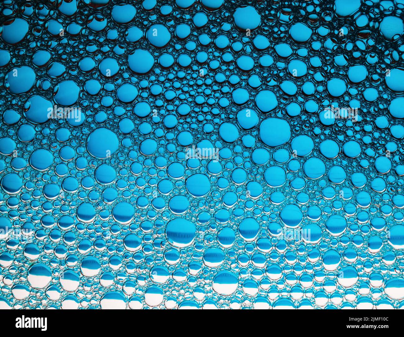 Blue bubbles background Stock Photo - Alamy