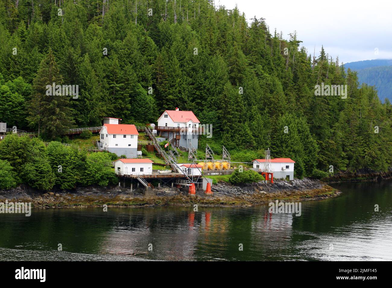 Boat Bluff Lighthouse, British Columbia, Canada Stock Photo - Alamy