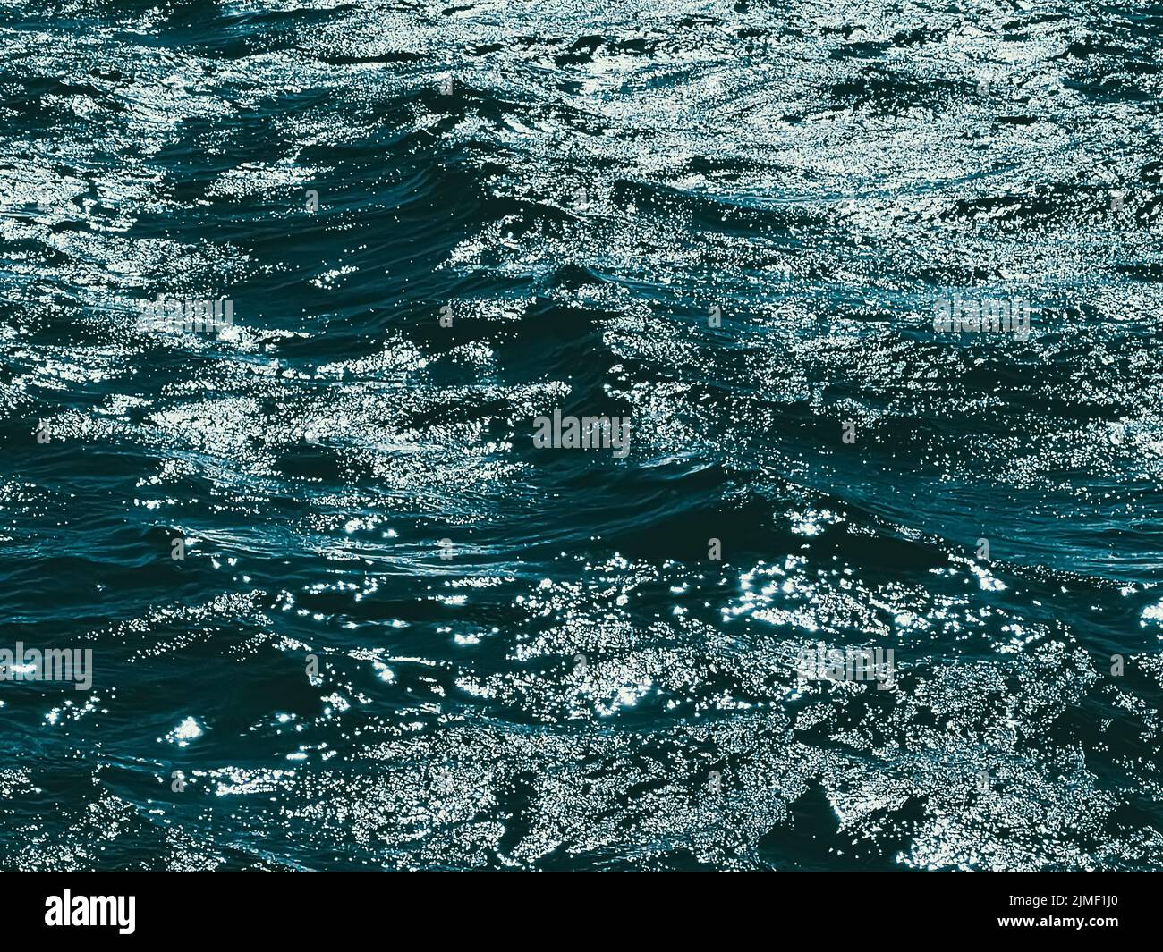 Sea, texture and coastal nature concept. Blue ocean water as surface ...