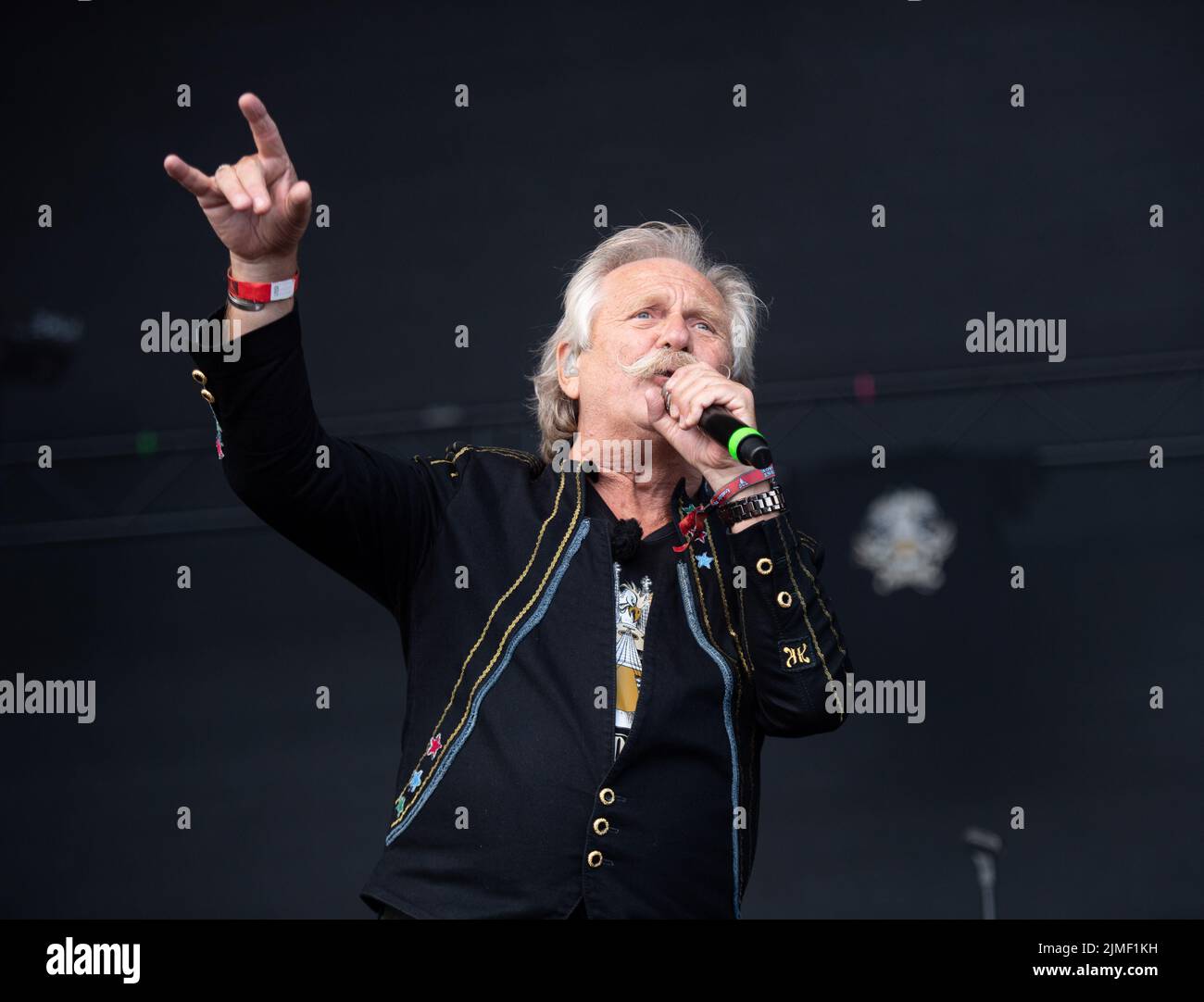 Wacken, Germany. 06th Aug, 2022. Henning Krautmacher, singer of the ...