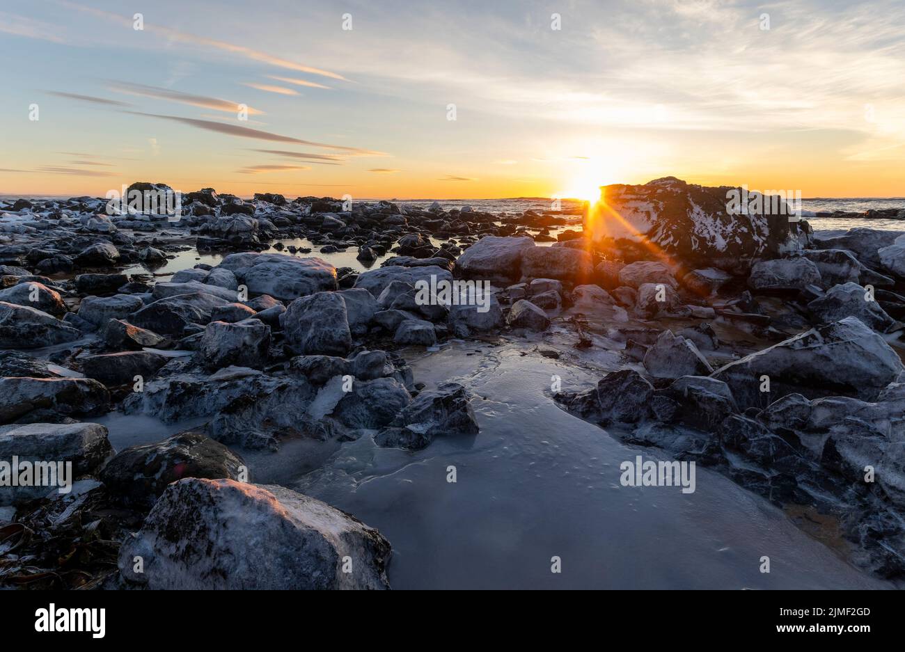 Ytri Tunga Beach at Snaefellsnes Peninsula, Iceland, Europe Stock Photo ...