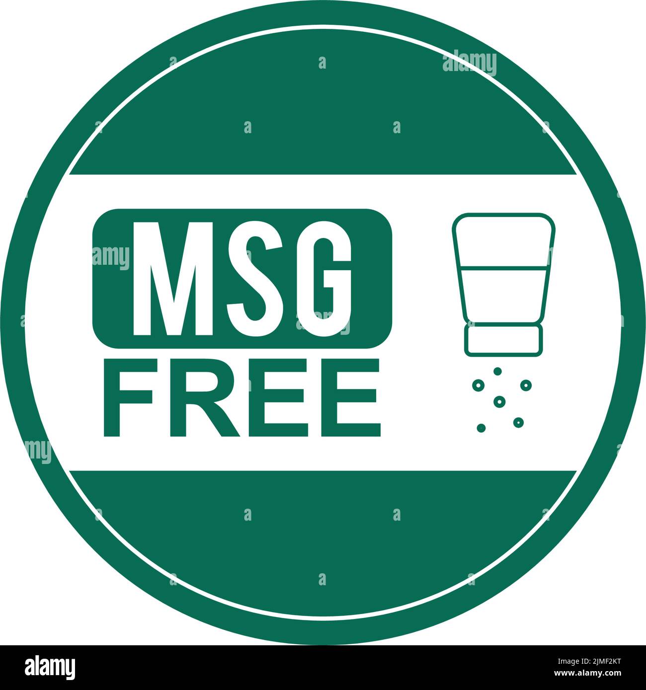 msg free food icon vector illustration Stock Vector Image & Art - Alamy