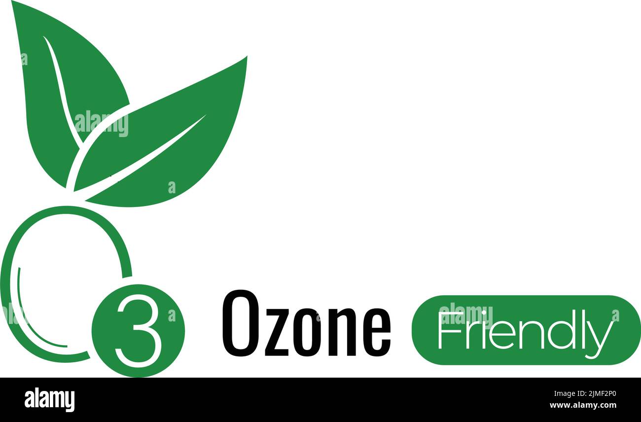 ozone (o3) friendly icon vector illustration Stock Vector Image & Art - Alamy