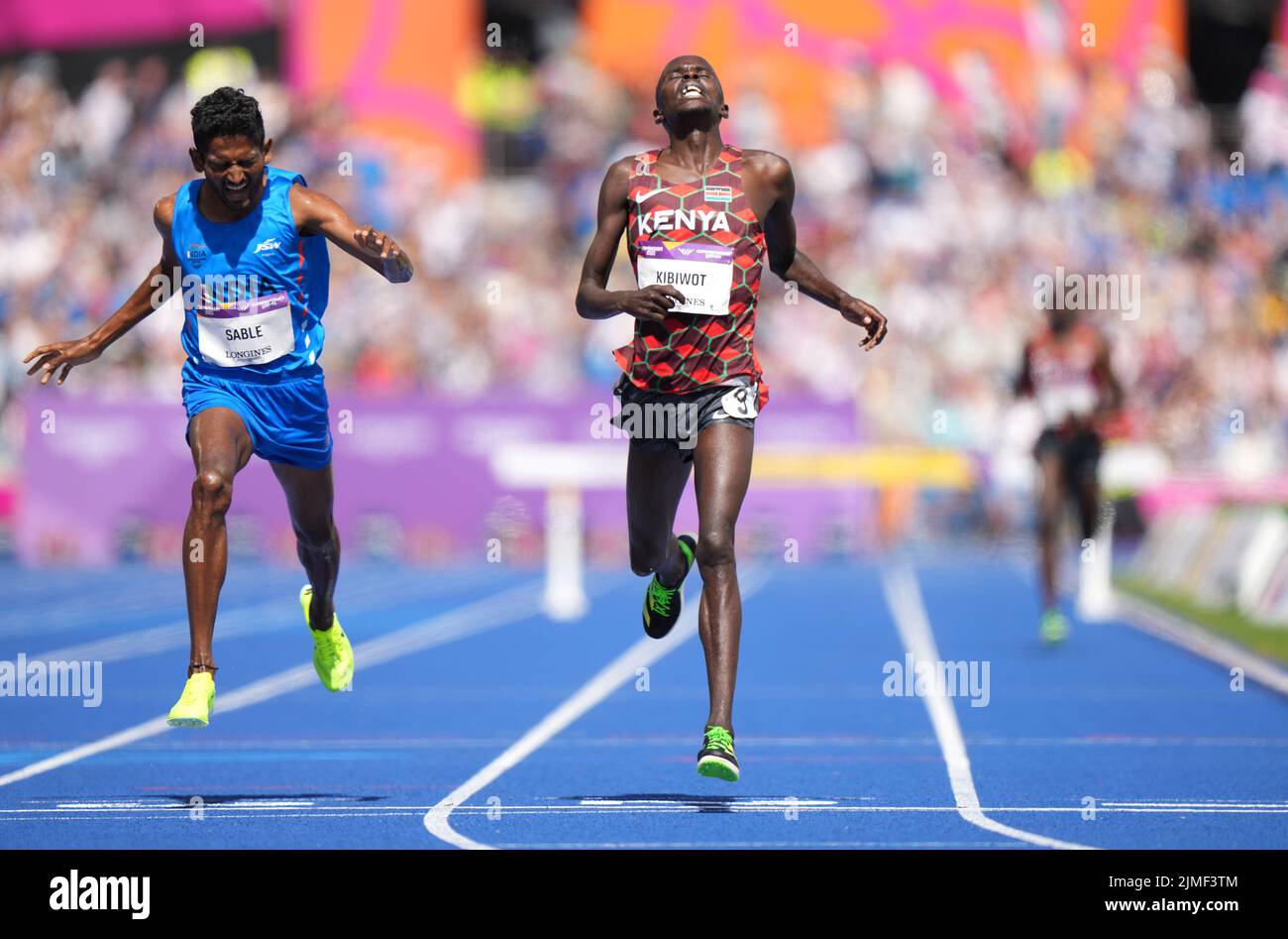 Kenya's Abraham Kibiwot wins The Men's 3000 metres Steeplechase at ...