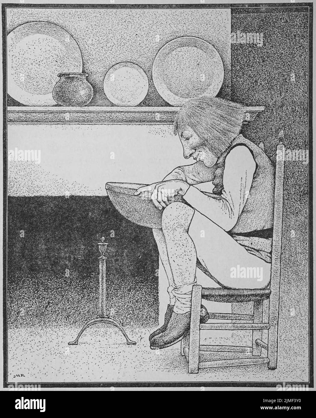 Little jack horner nursery rhyme hi-res stock photography and images ...