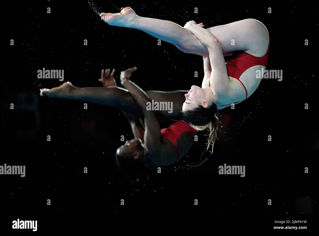 England's Desharne Bent-Ashmeil and Amy Rollinson during the Women's ...