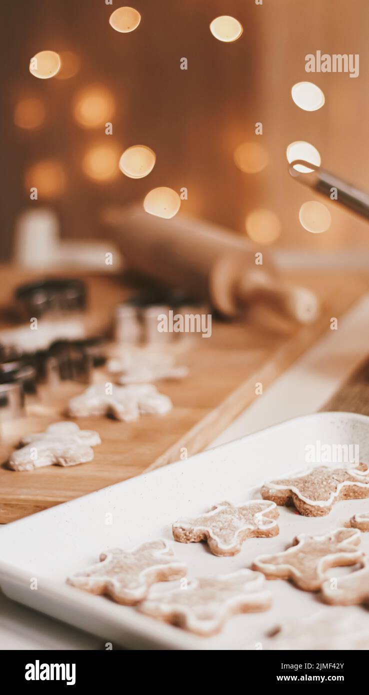 Cookie preparation process hi-res stock photography and images - Alamy
