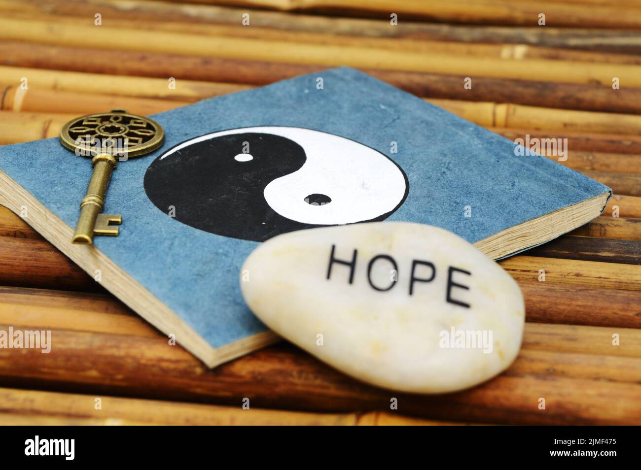 Notebook Of Zen Stock Photo - Alamy