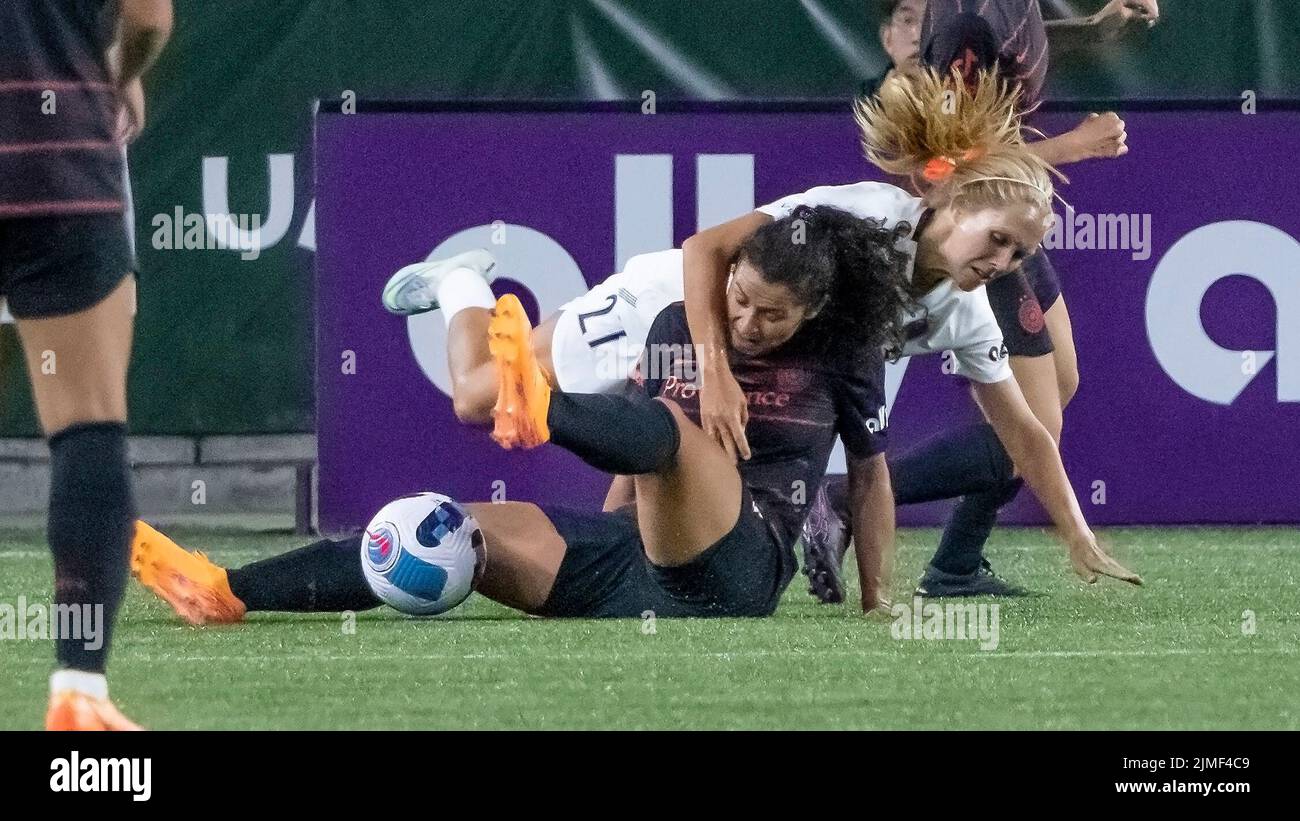 Portland's Rocky Rodriguez and North Carolina's Brittany Ratcliffe ...