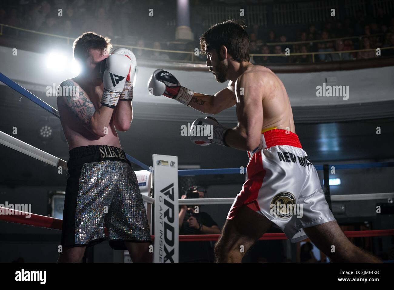 Black Flash Boxing, Grand Central, Liverpool - 04.09.2021 Stock Photo ...