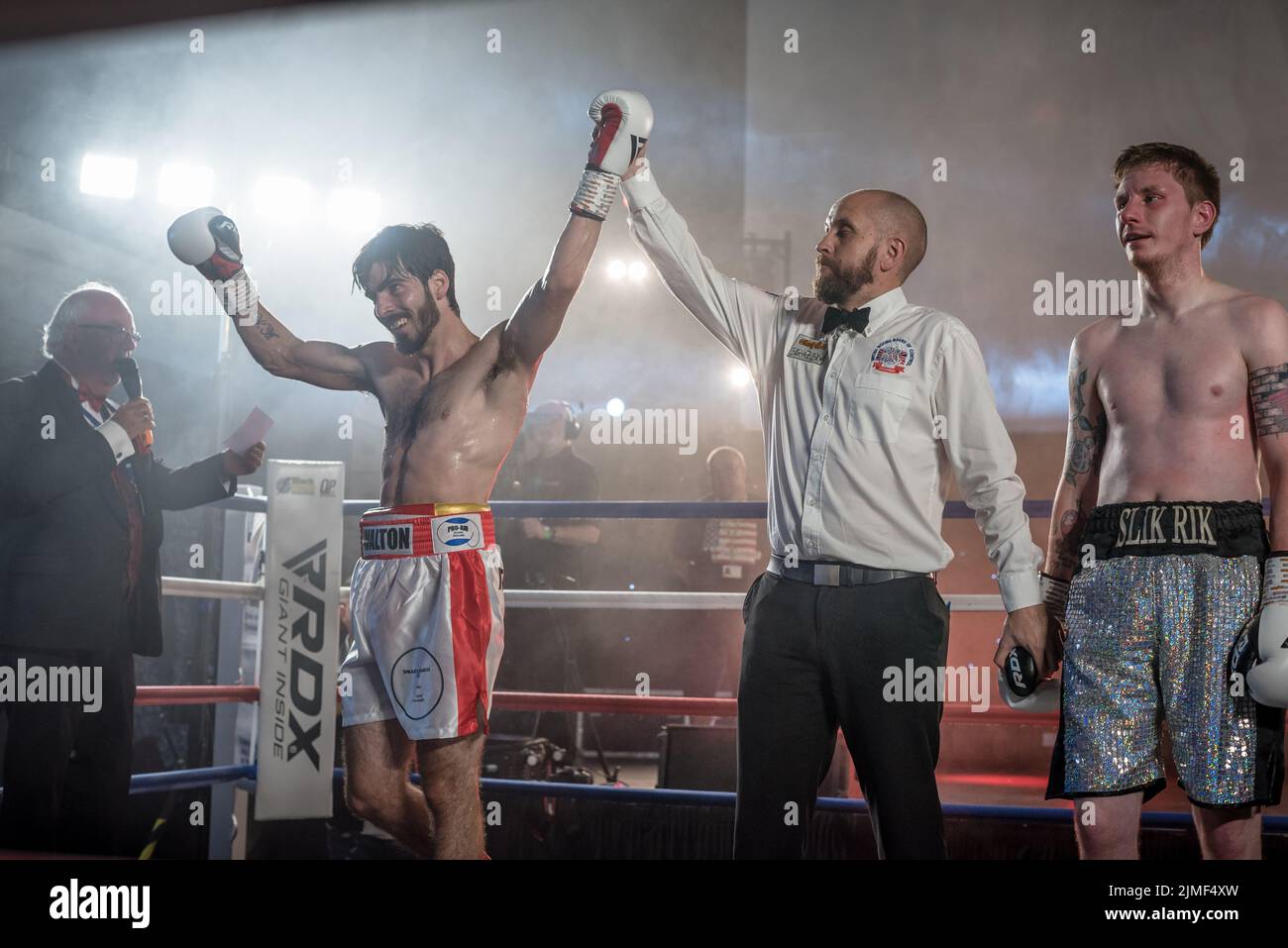 Black Flash Boxing, Grand Central, Liverpool - 04.09.2021 Stock Photo ...