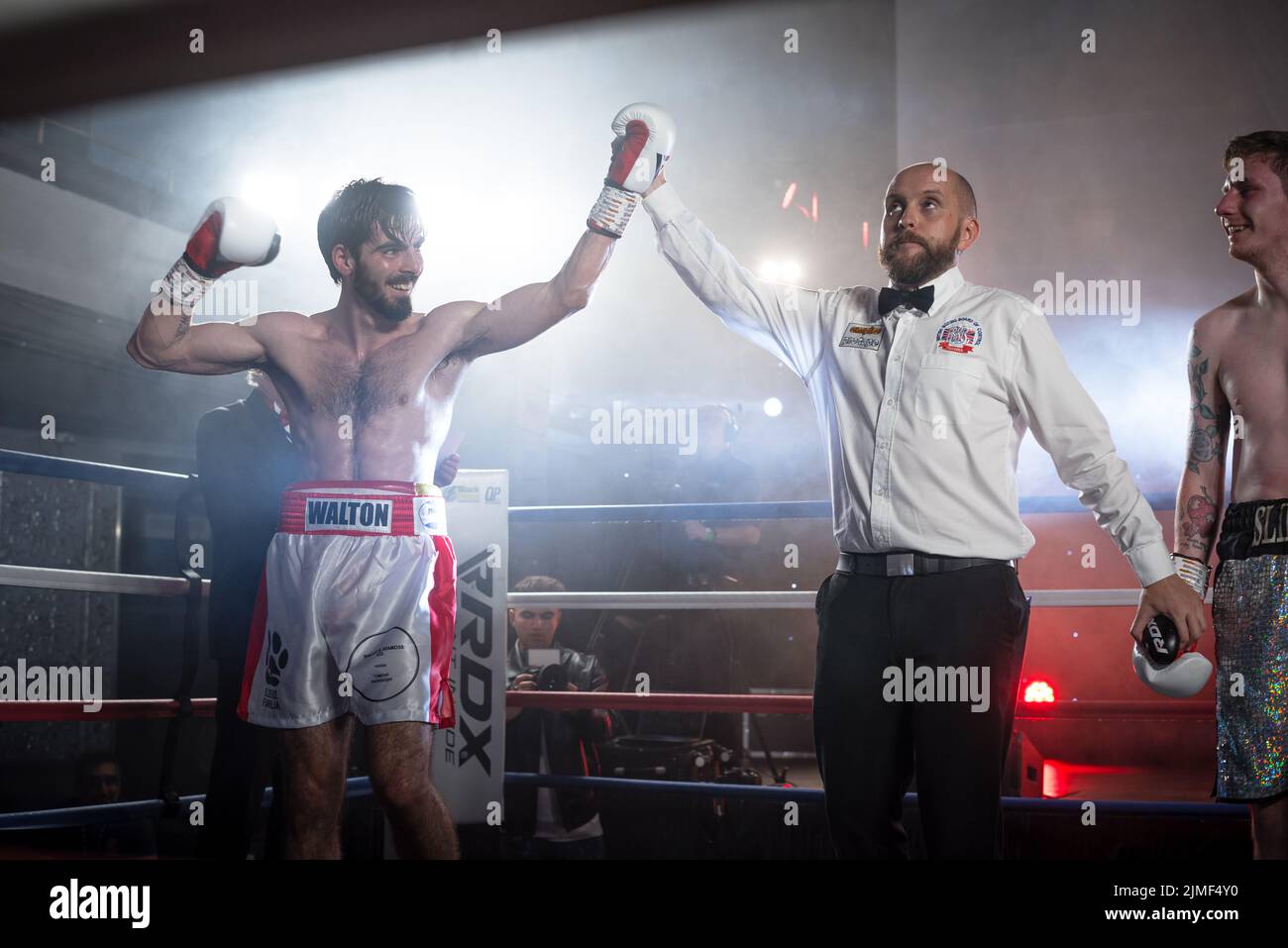 Black Flash Boxing, Grand Central, Liverpool - 04.09.2021 Stock Photo ...