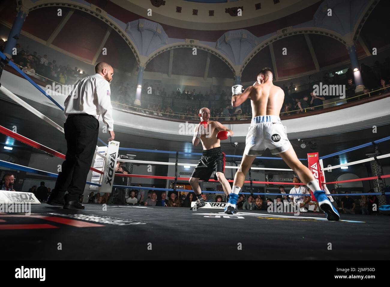 Black Flash Boxing, Grand Central, Liverpool - 04.09.2021 Stock Photo ...