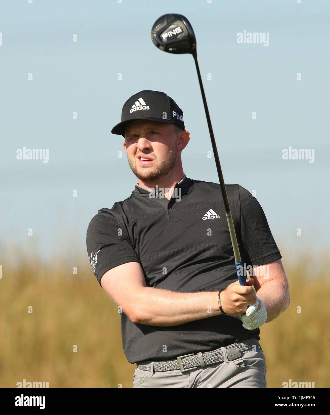 Scotland’s Connor Syme during day three of the Cazoo Wales Open at the ...