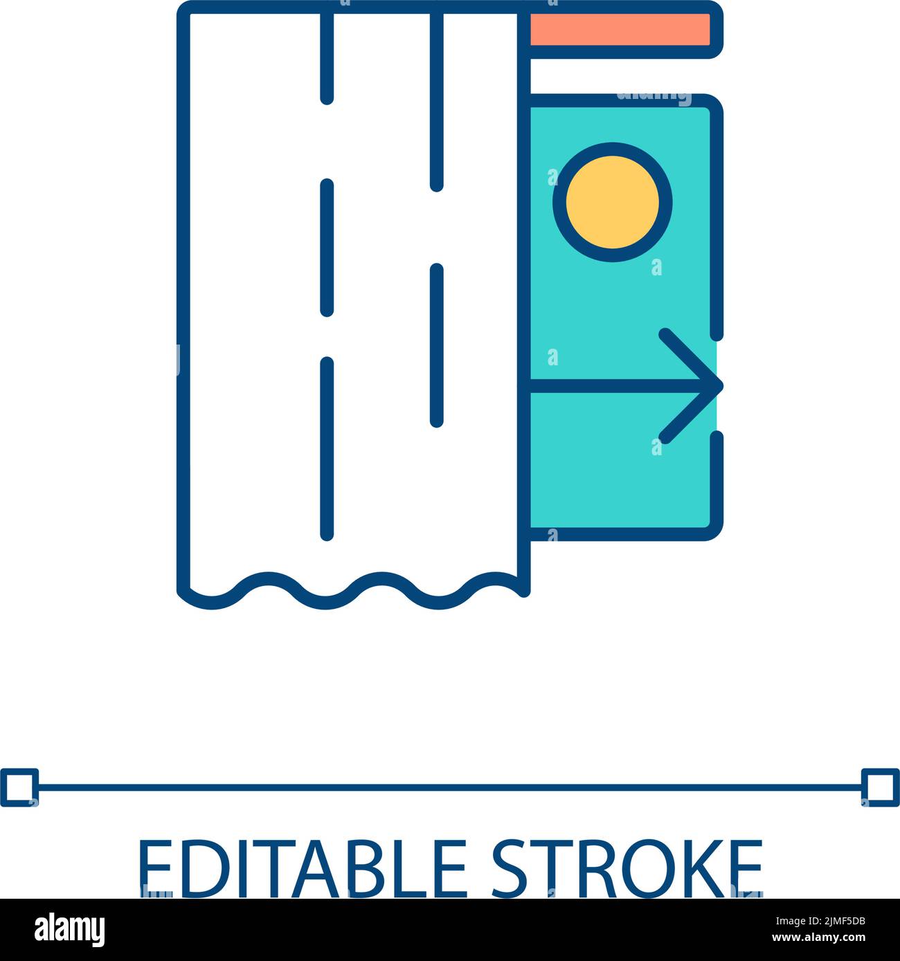 Office blind window Stock Vector Images - Alamy