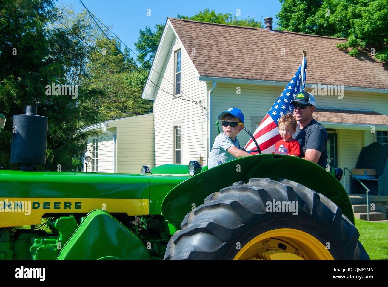 A Memorial Day Parade Radnor Ohio. Marion, USA Stock Photo - Alamy