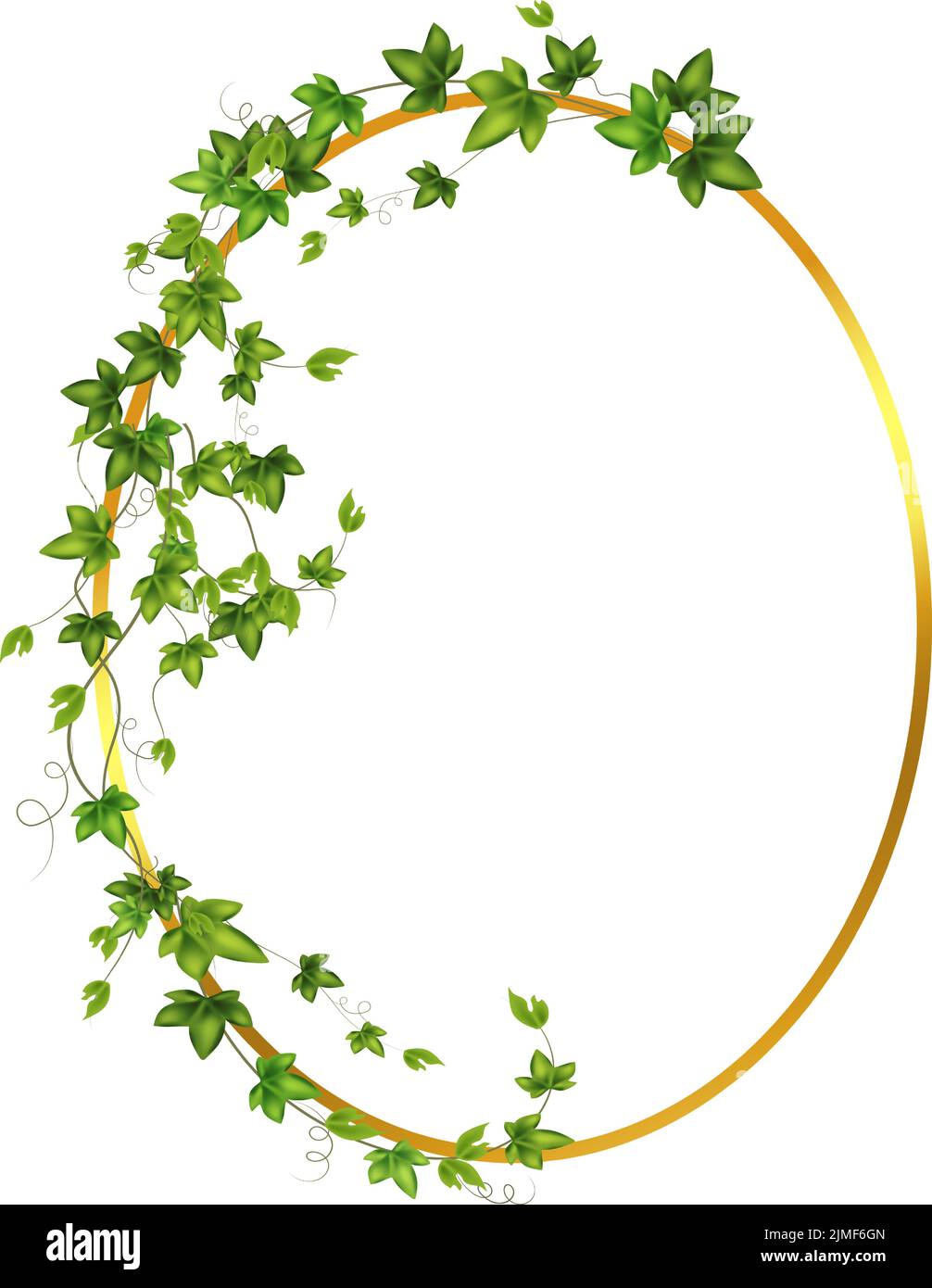 Abstract invitation design with leaves, tvigs and geometric frame ...