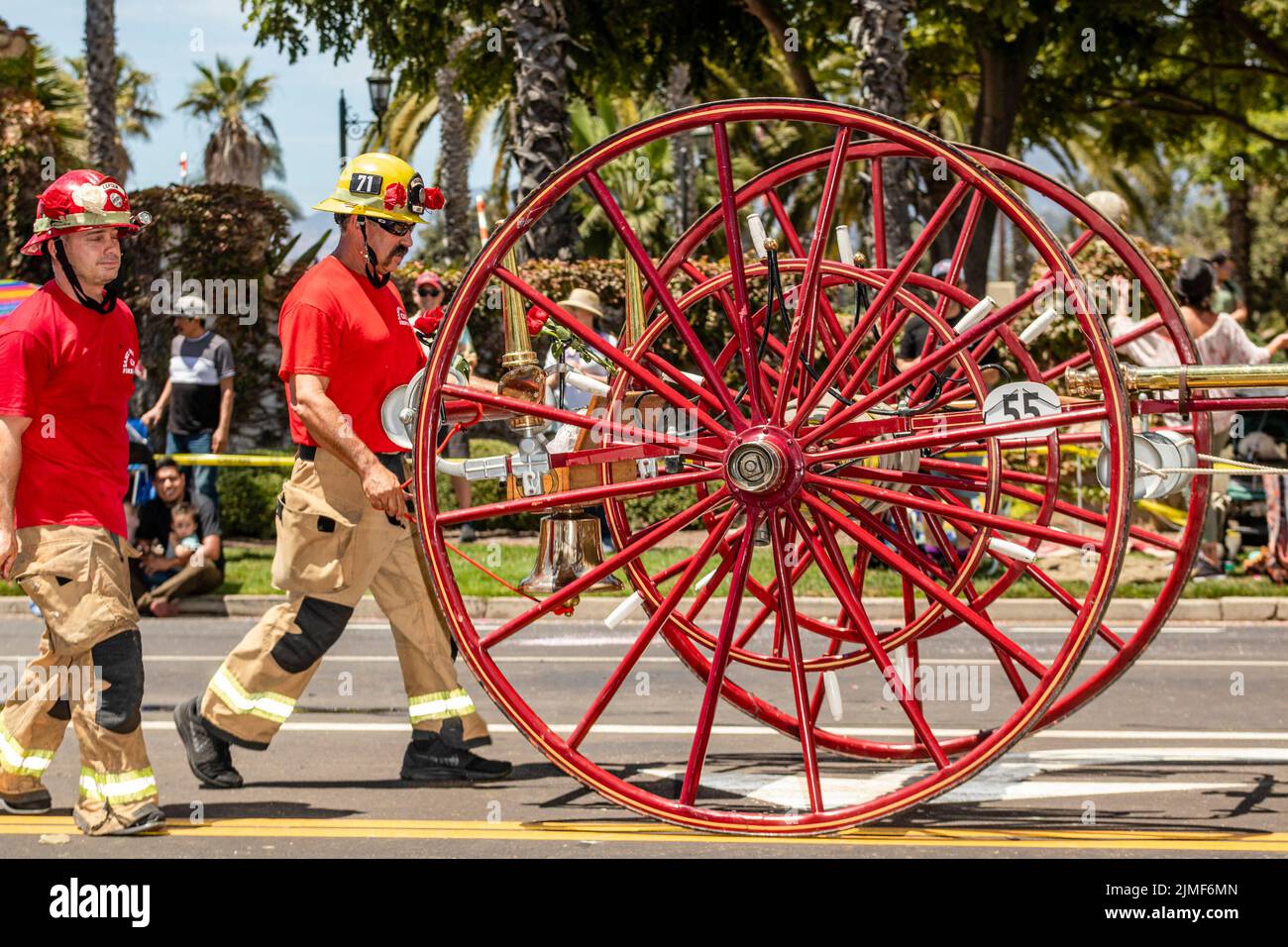 Santa Barbara, USA. 05th Aug, 2022. Old Spanish Day, Fiesta Historical ...
