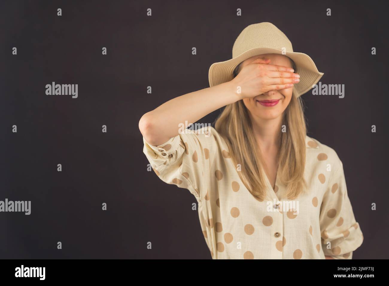 Embarassed female hi-res stock photography and images - Alamy