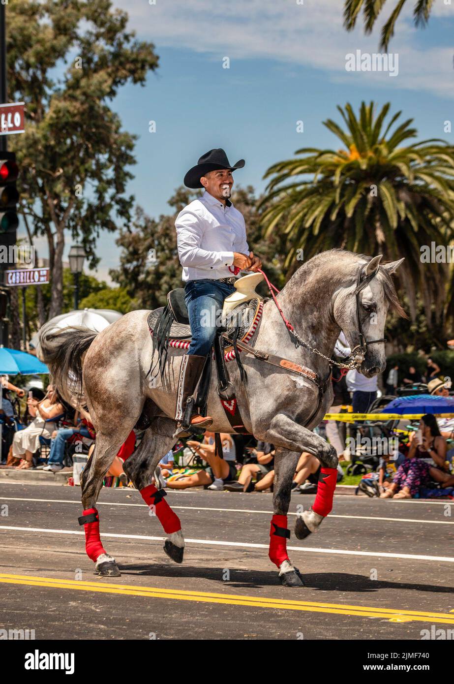 Old Spanish Day, Fiesta Historical Parade (El Desfile Histórico) is one ...