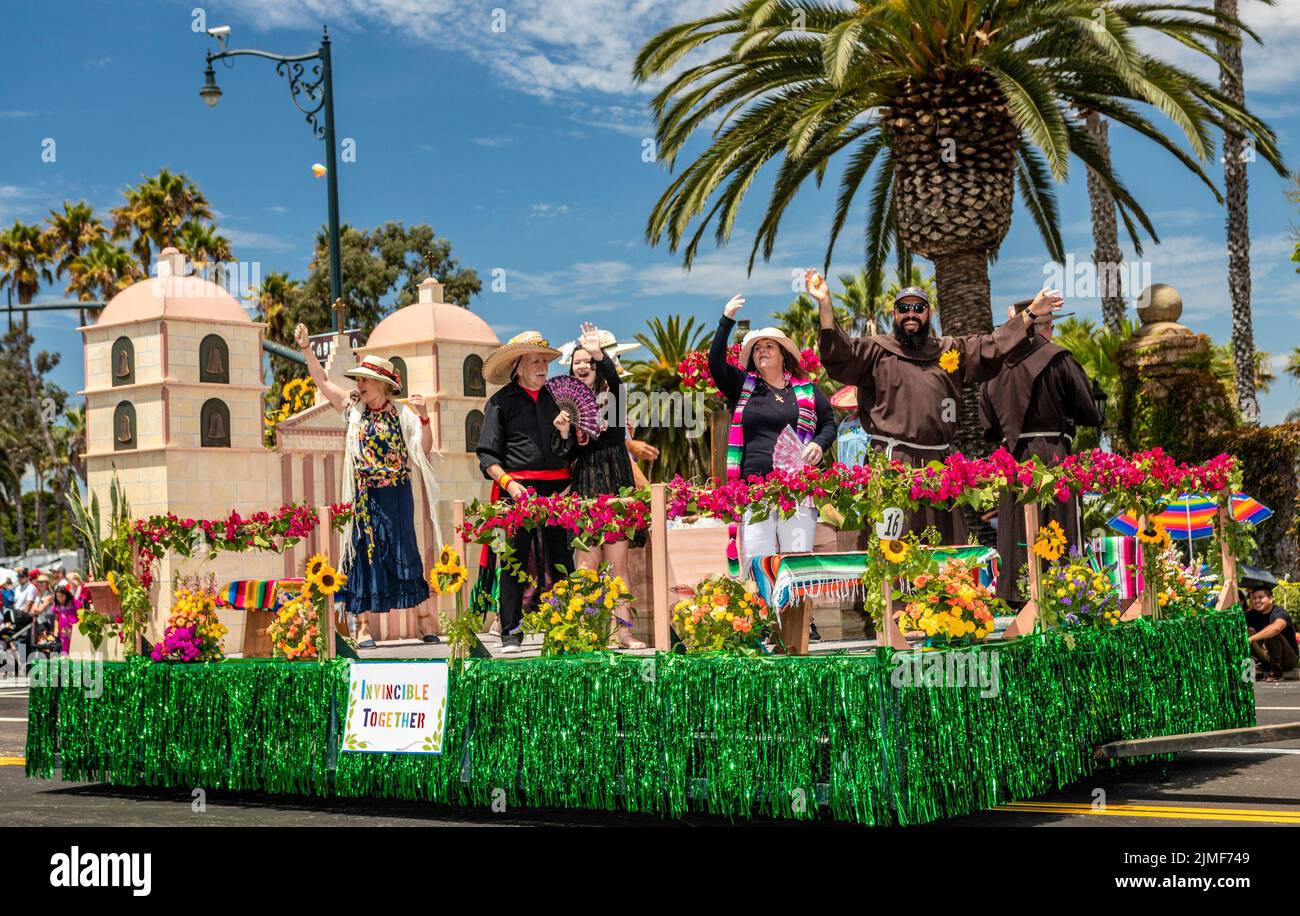 Old Spanish Day, Fiesta Historical Parade (El Desfile Histórico) is one ...