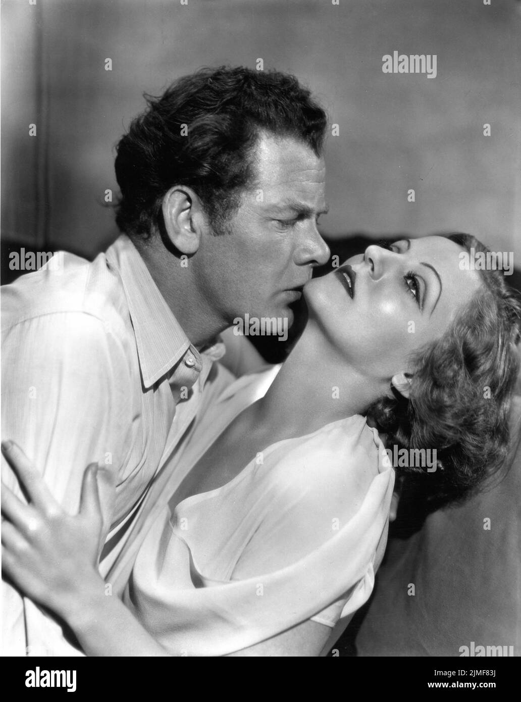 CHARLES BICKFORD and TALLULAH BANKHEAD in THUNDER BELOW 1932 director ...