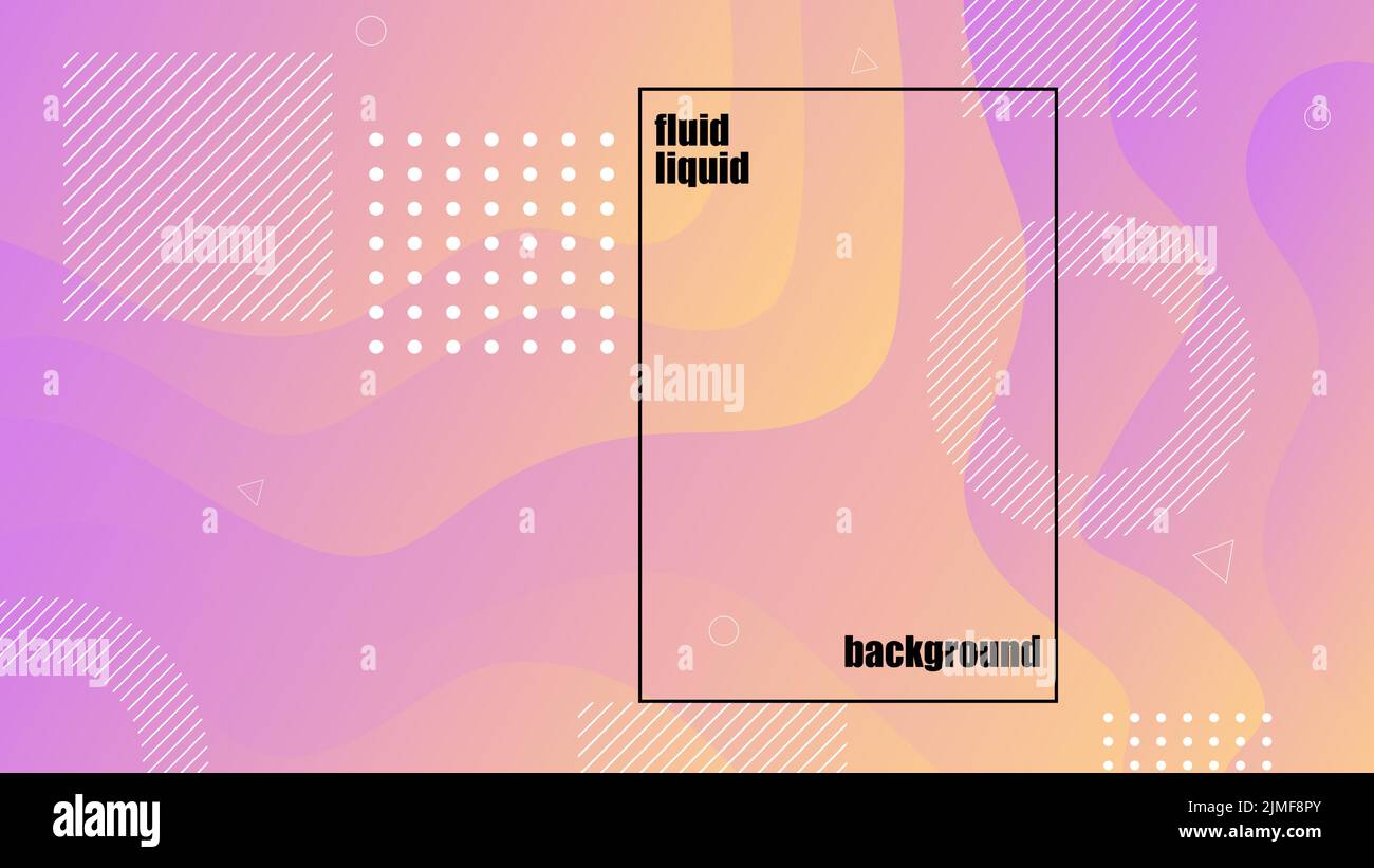 An abstract modern pink fluid vector background with gradients and ...