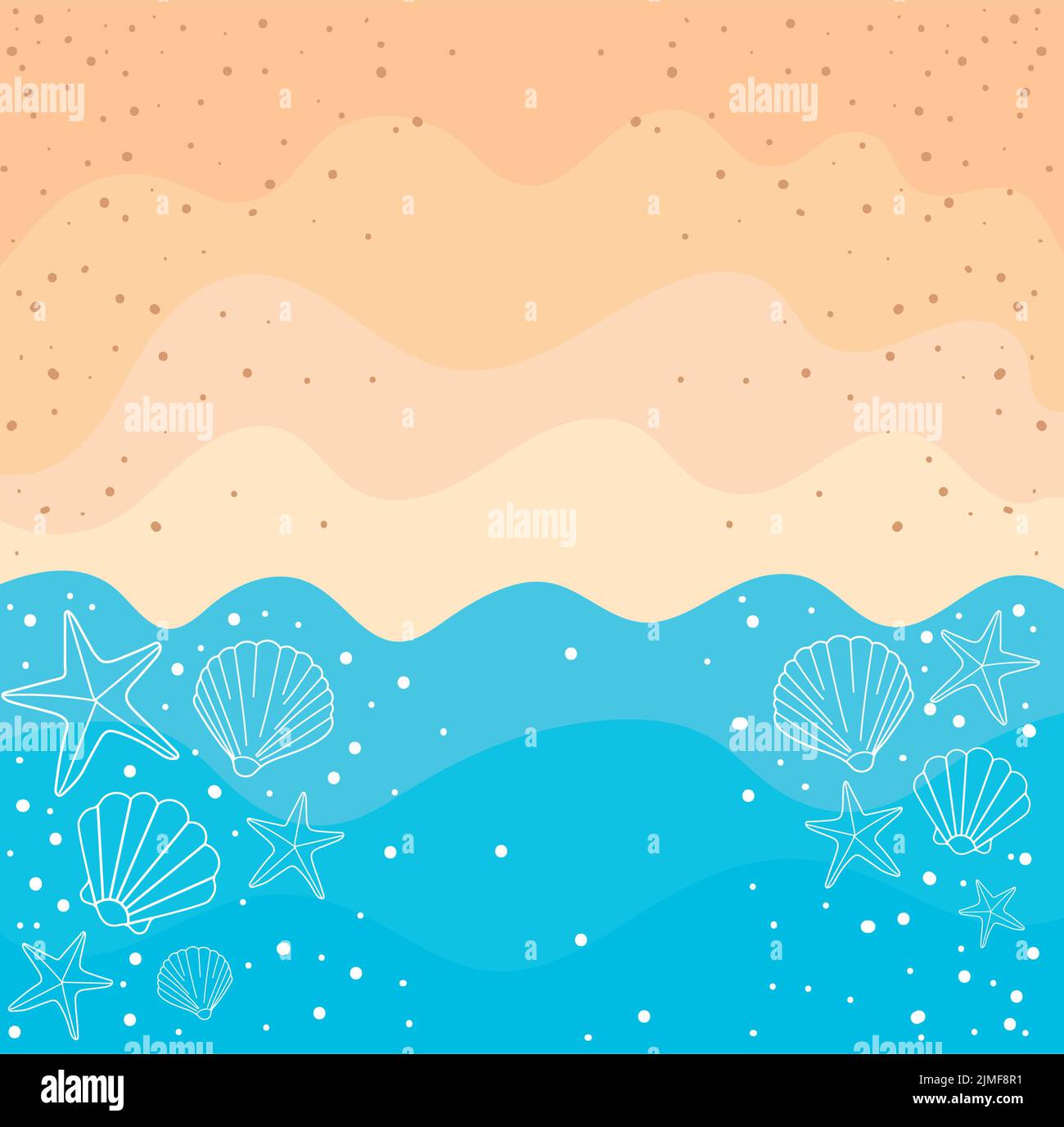 beach poster illustration Stock Vector Image & Art - Alamy