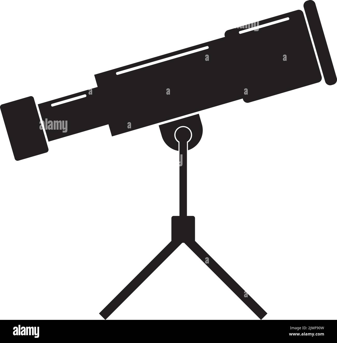 telescope icon logo vector design Stock Vector Image & Art - Alamy