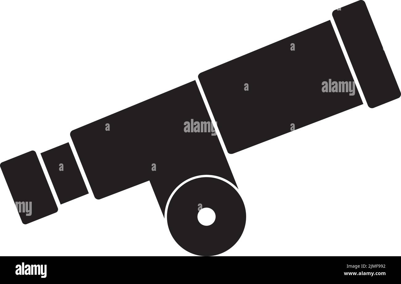 telescope icon logo vector design Stock Vector Image & Art - Alamy