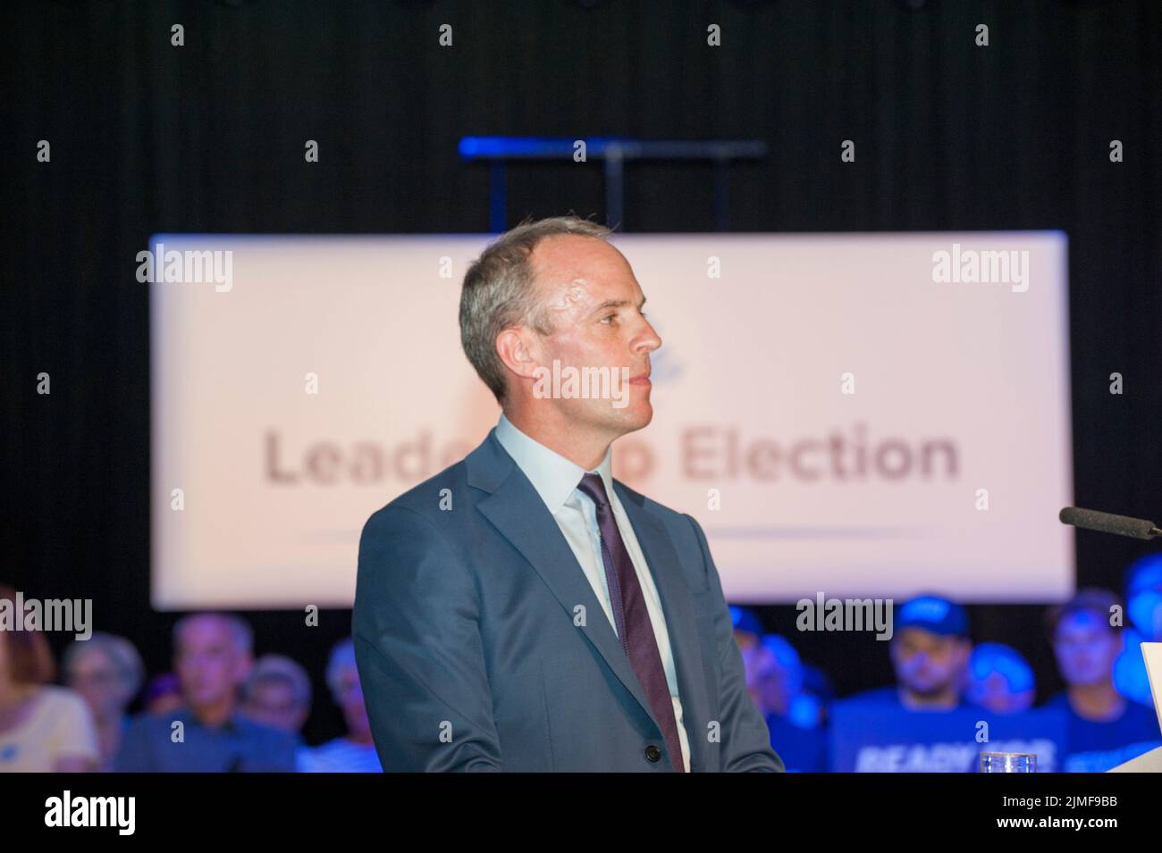 Dominic Raab, Deputy Prime Minister, MP for Esher and Walton arrives in ...