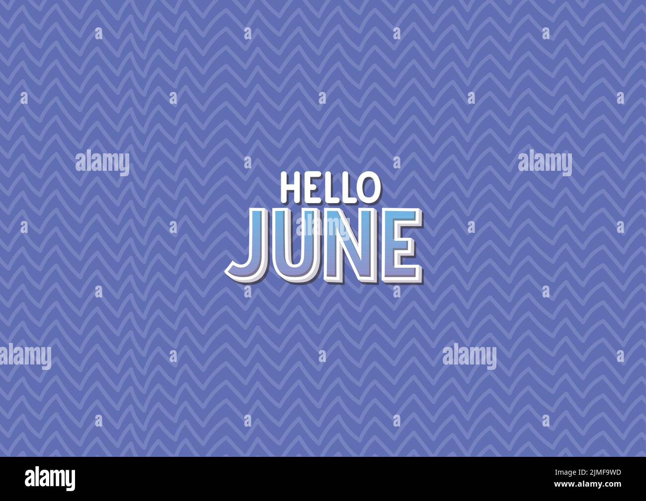 poster of hello june Stock Vector Image & Art - Alamy