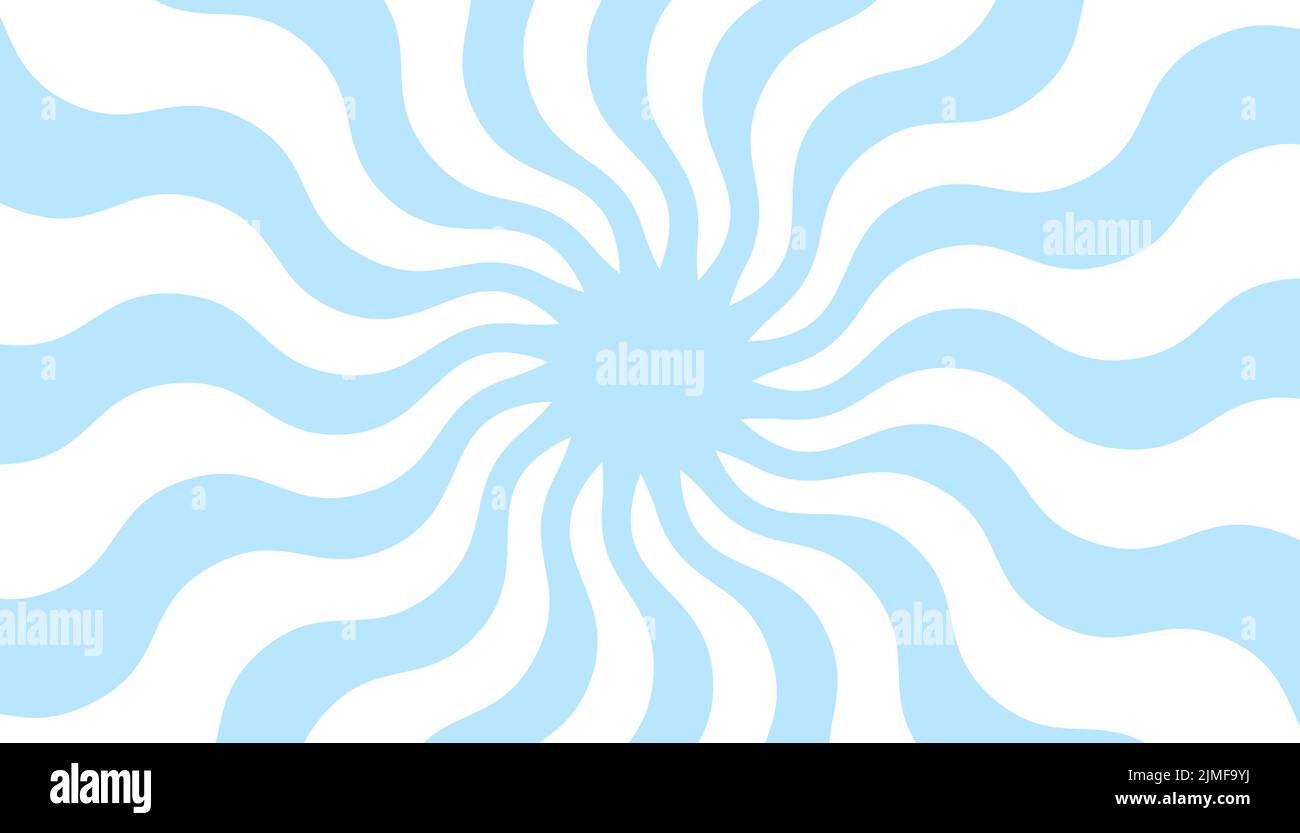 Retro banner with sun and rays in style of 70s. Sunburst, sunrise ...