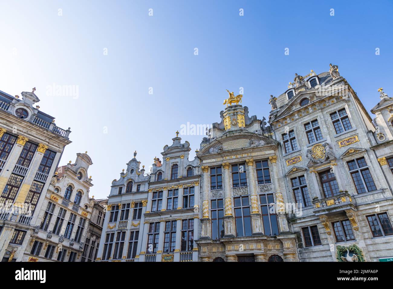 Brussels, Belgium - March 25, 2022: Grand Place. Market square ...