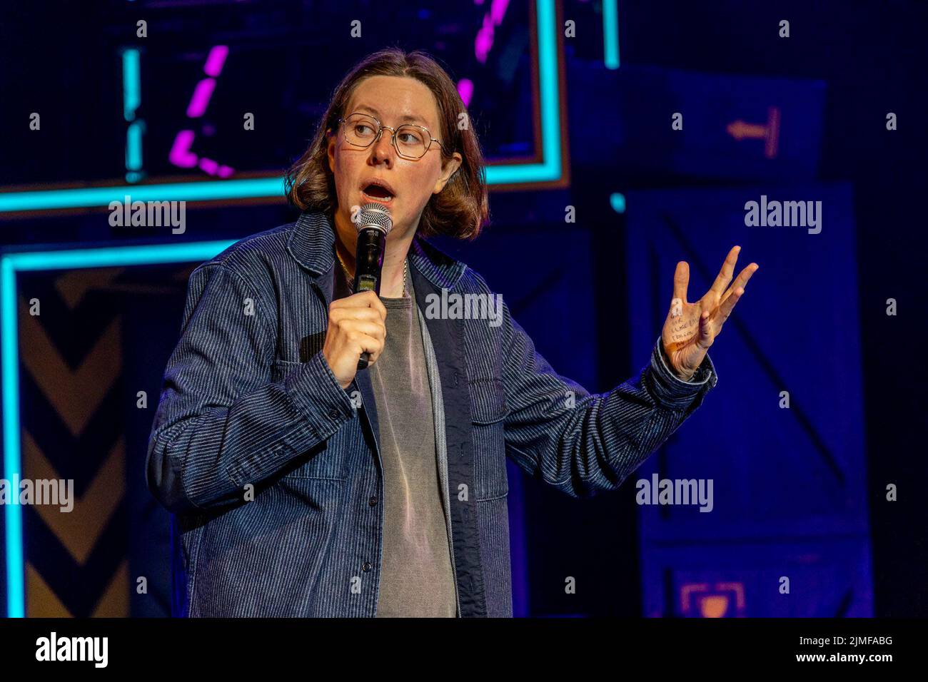 Edinburgh, United Kingdom. 06 August, 2022 Pictured: Chloe Petts who is ...