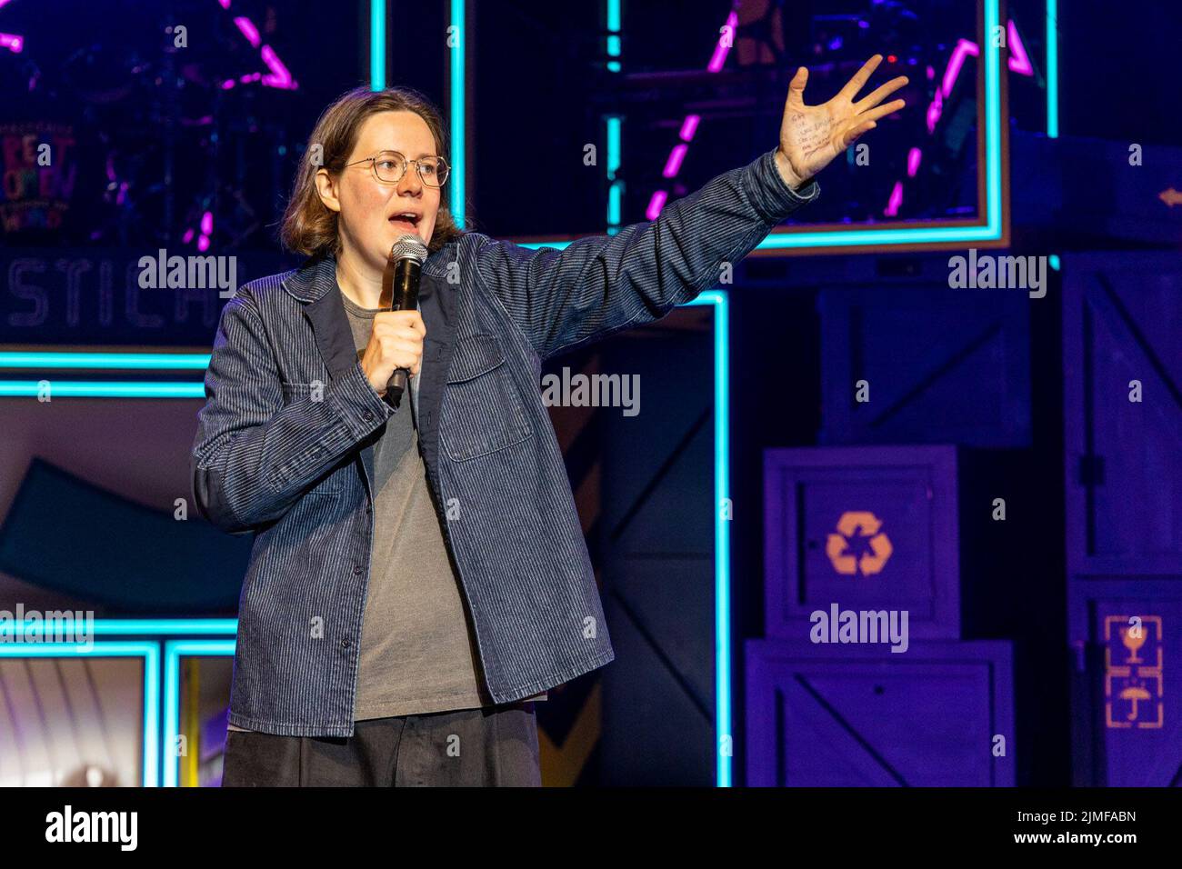 Edinburgh, United Kingdom. 06 August, 2022 Pictured: Chloe Petts who is ...